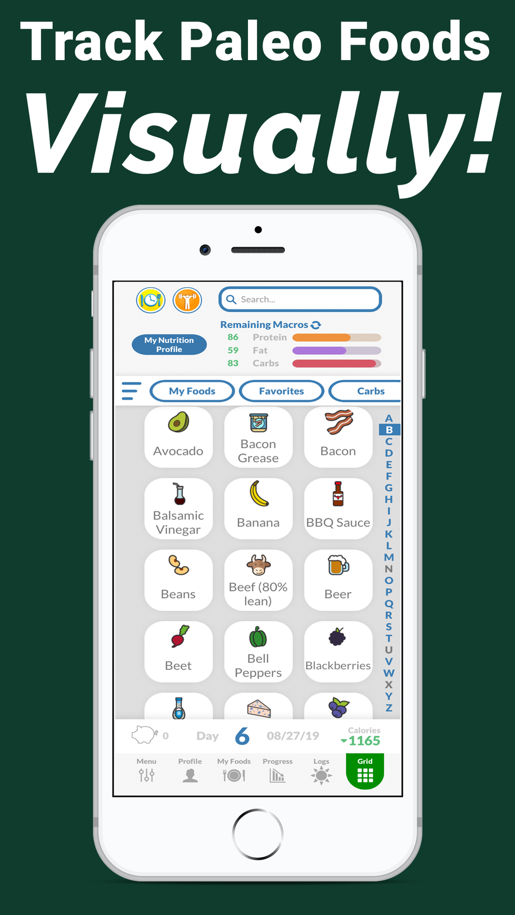 Stupid Simple Paleo Tracker para iPhone - Descargar