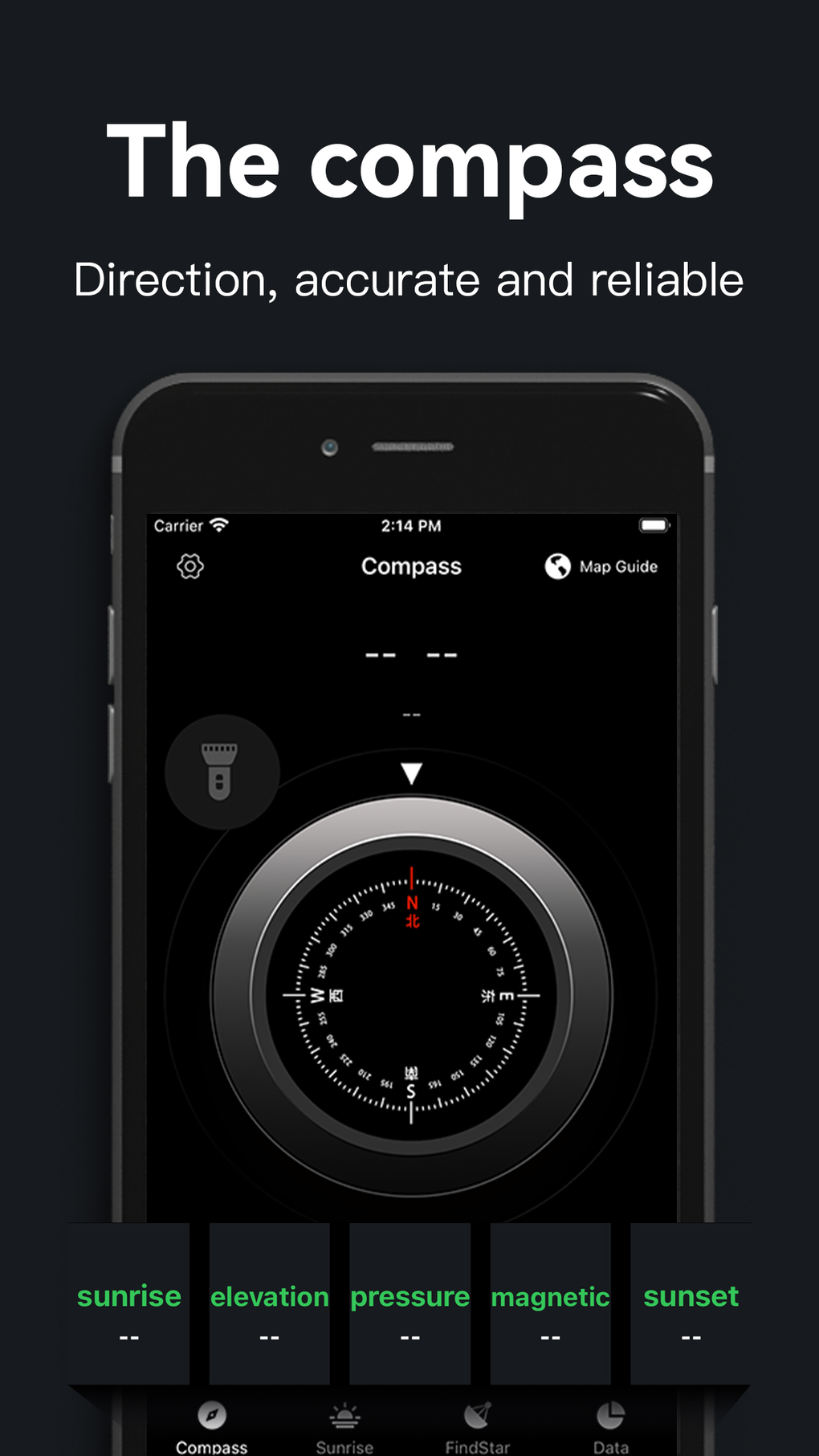 Compass-Bearing compass para iPhone - Download