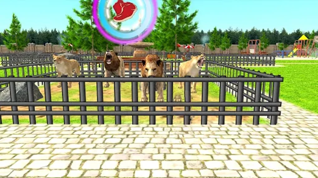Naughty Baby 3D: Daddy Zoo Fun für Android - Download