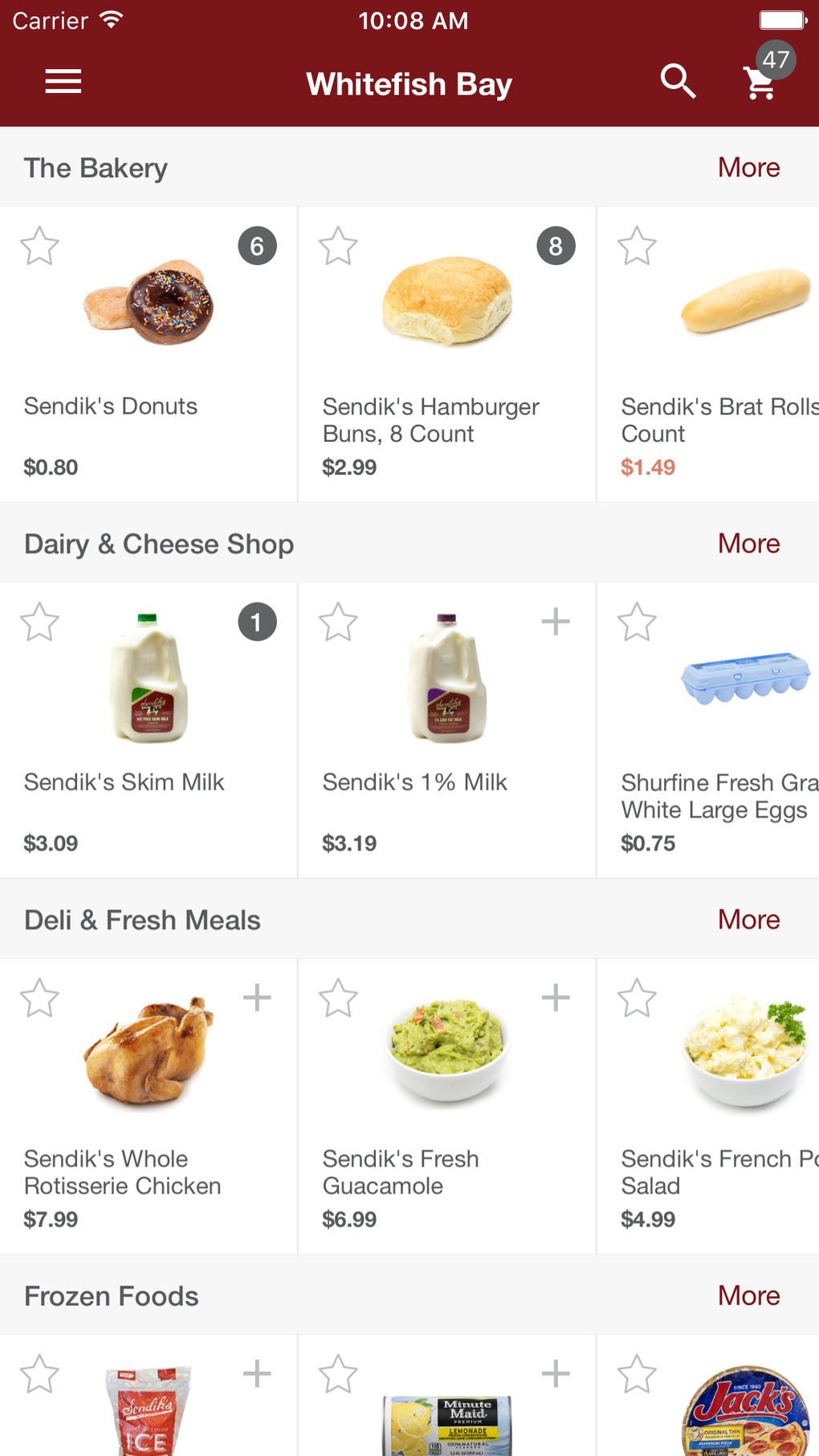 Freshop Groceries para iPhone - Descargar