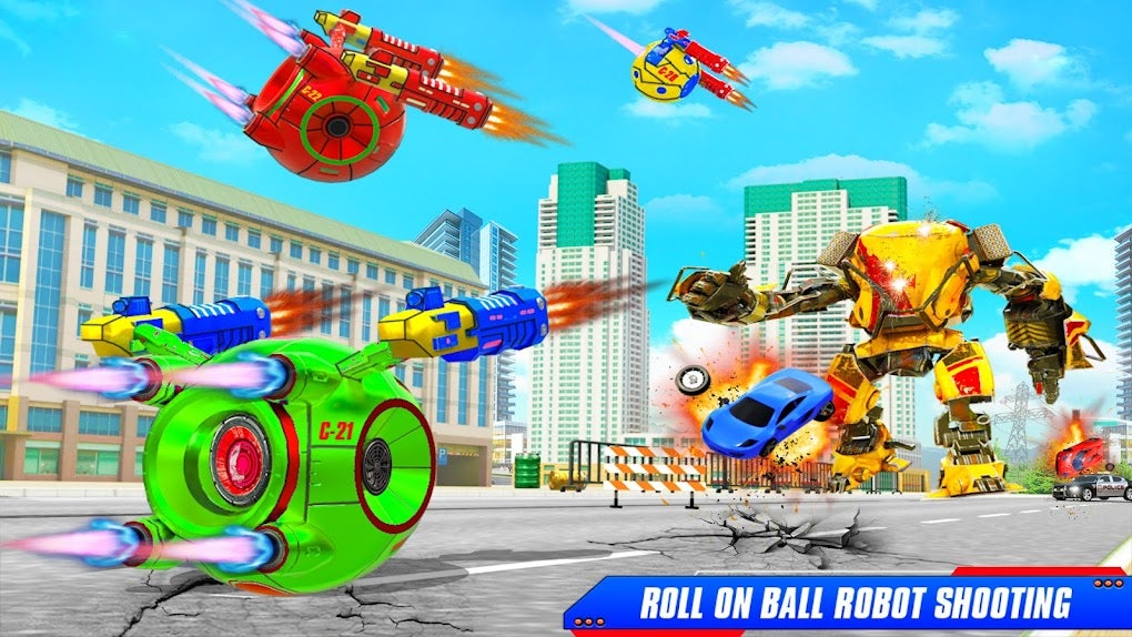 Ball Robot Car Transform Game APK for Android - Download