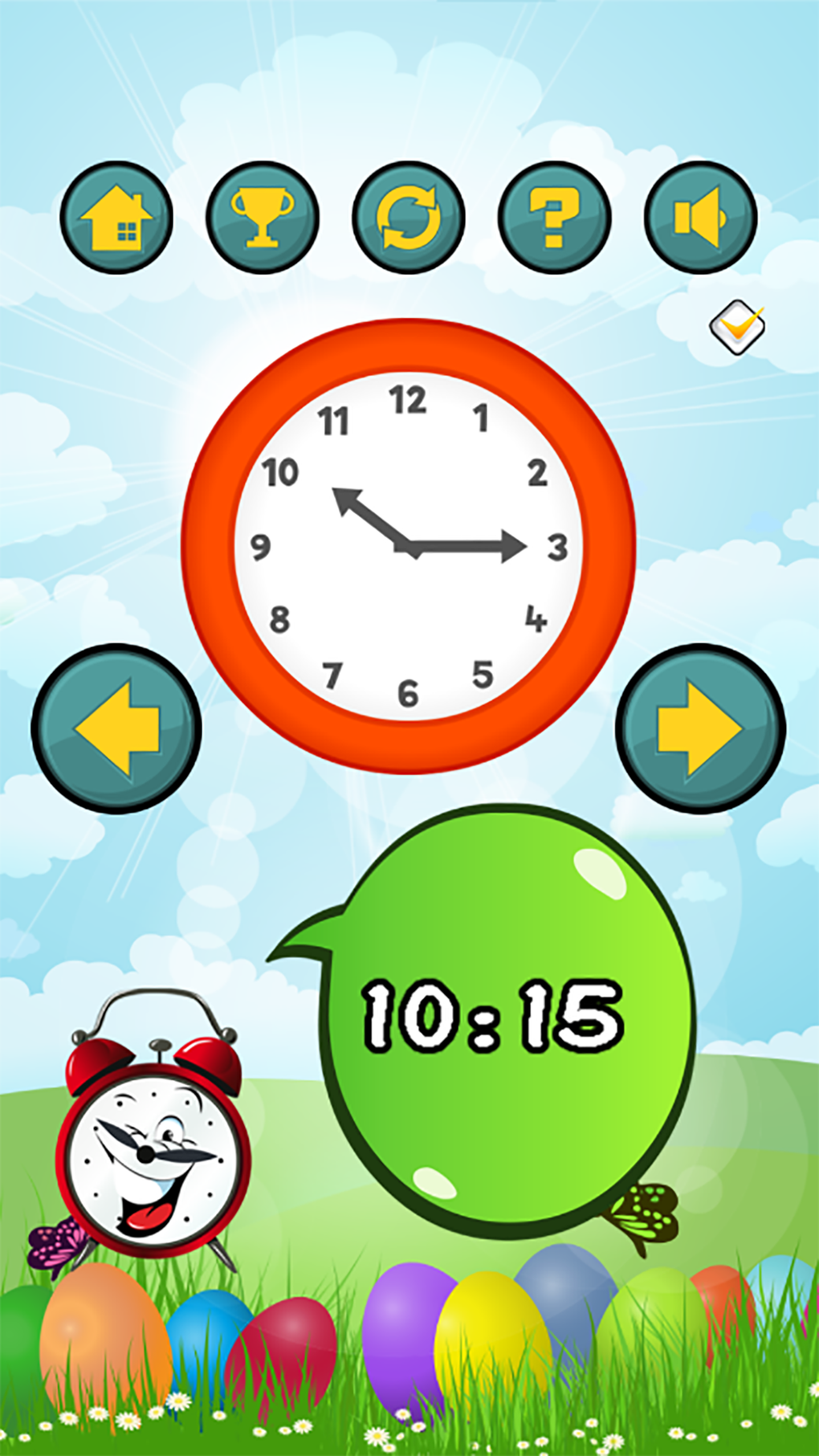 Math Telling Time Flashcards para iPhone - Descargar