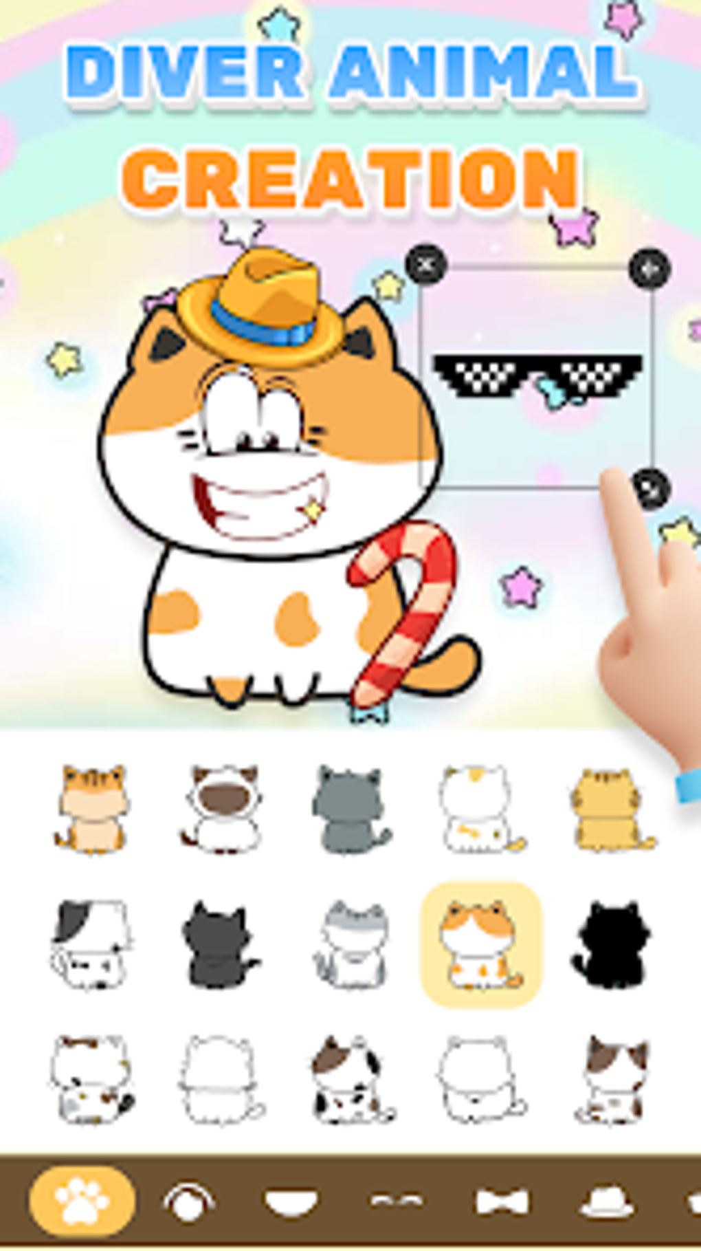 Animal Maker - DIY Funny Emoji para Android - Descargar