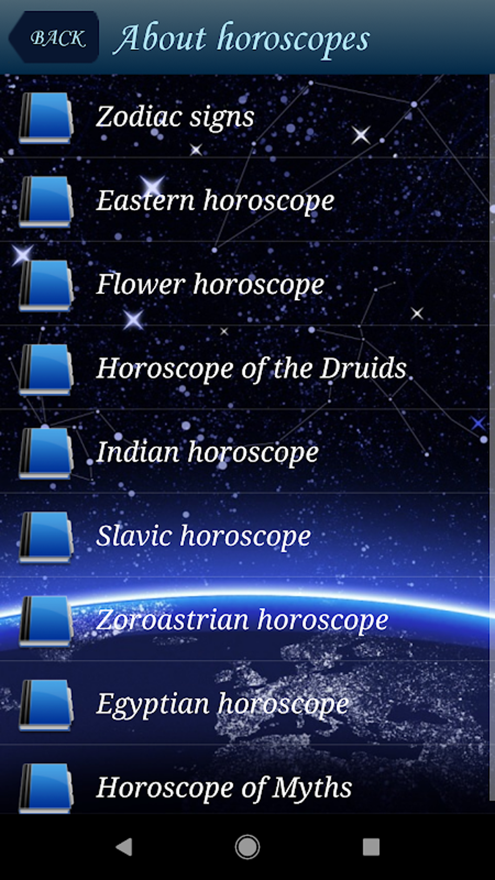 Collection of Horoscopes APK for Android - Download