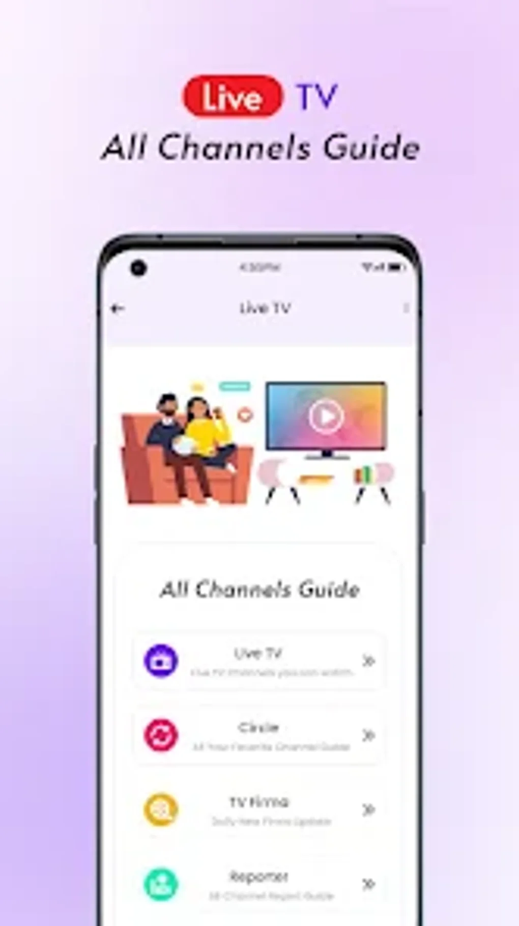 Live TV Channels Online Guide para Android - Descargar