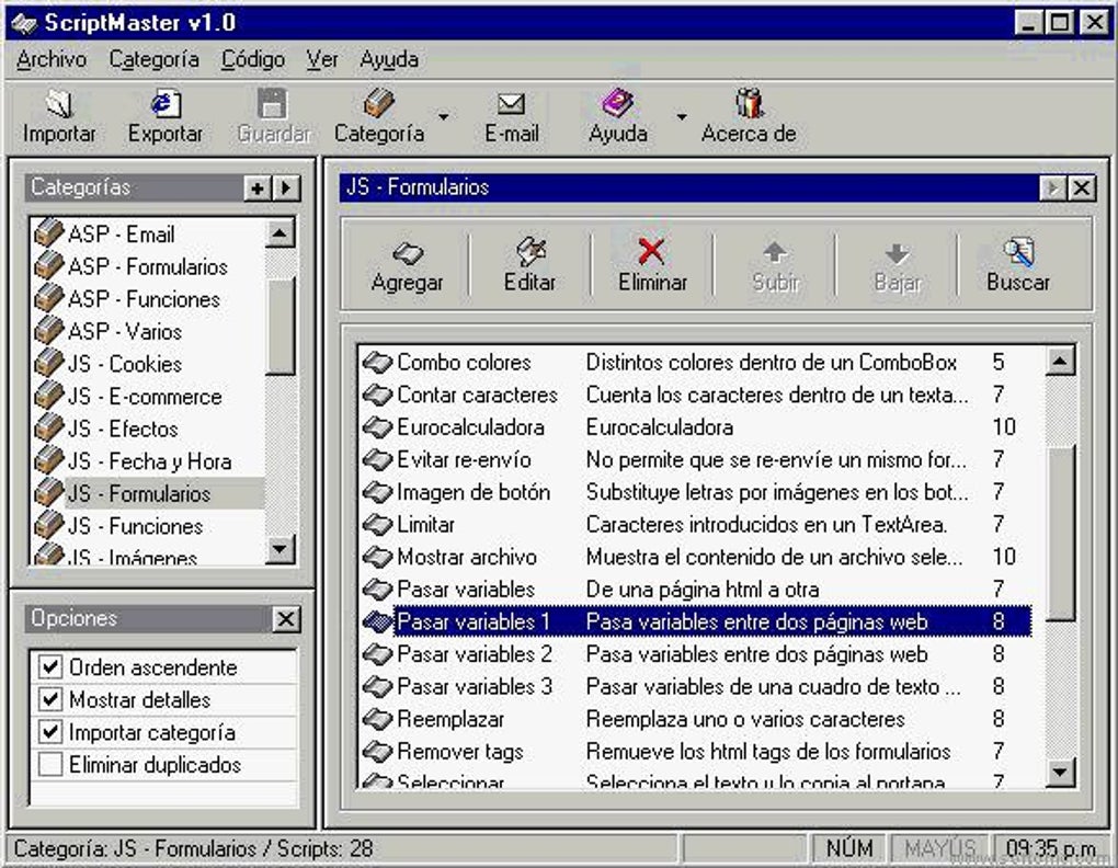 ScriptMaster - Descargar