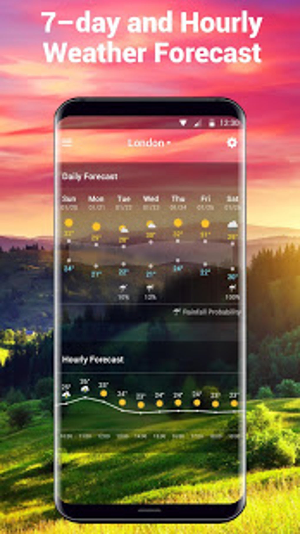 Free Weather Forecast Clock Widget APK for Android - Download