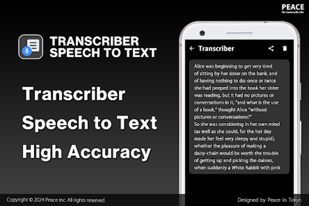 Transcriber - Speech to Text for Android - Download