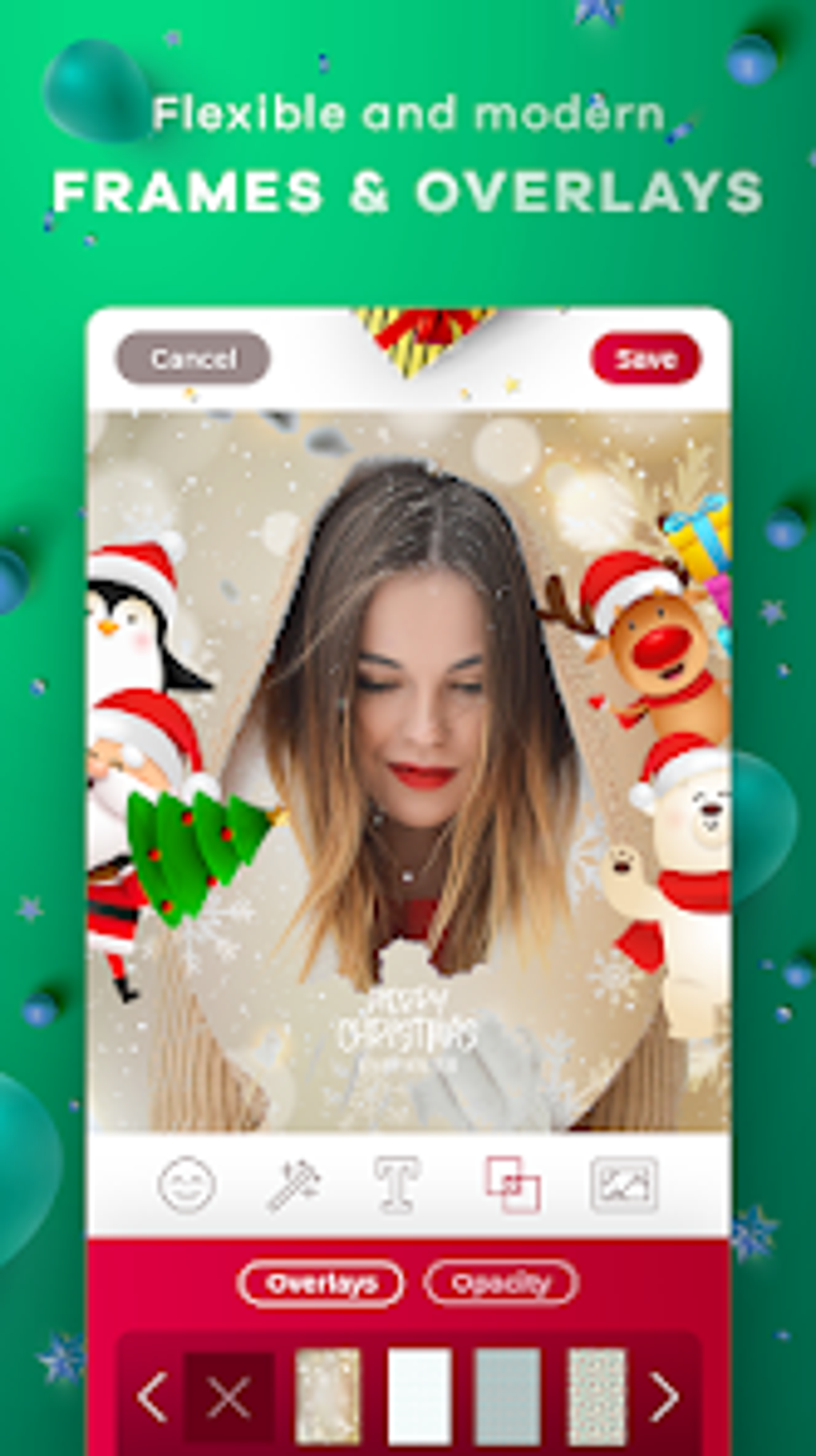 NewYear Frames Stickers for Android - Download