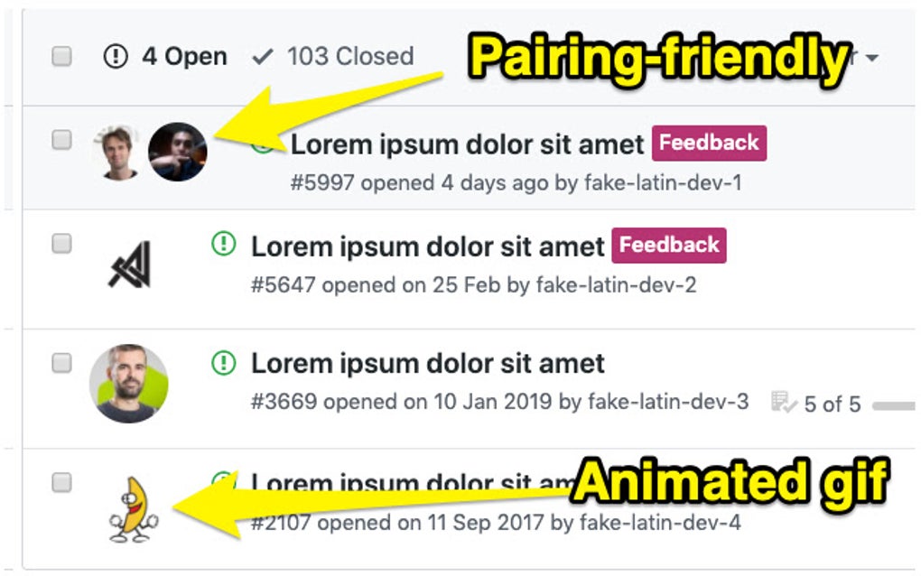 Github Show Avatar for Google Chrome - Extension Download