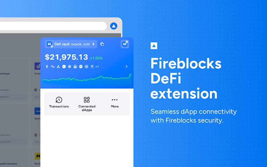 Fireblocks DeFi extension Google Chrome 용 - 확장 프로그램 다운로드