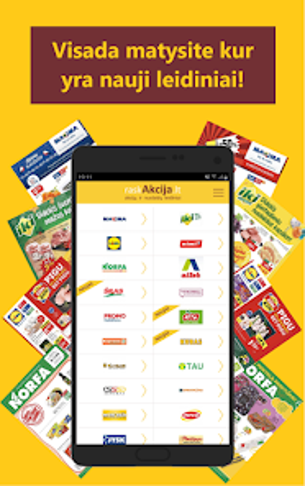 Akcijos Nuolaidos Leidiniai for Android - Download