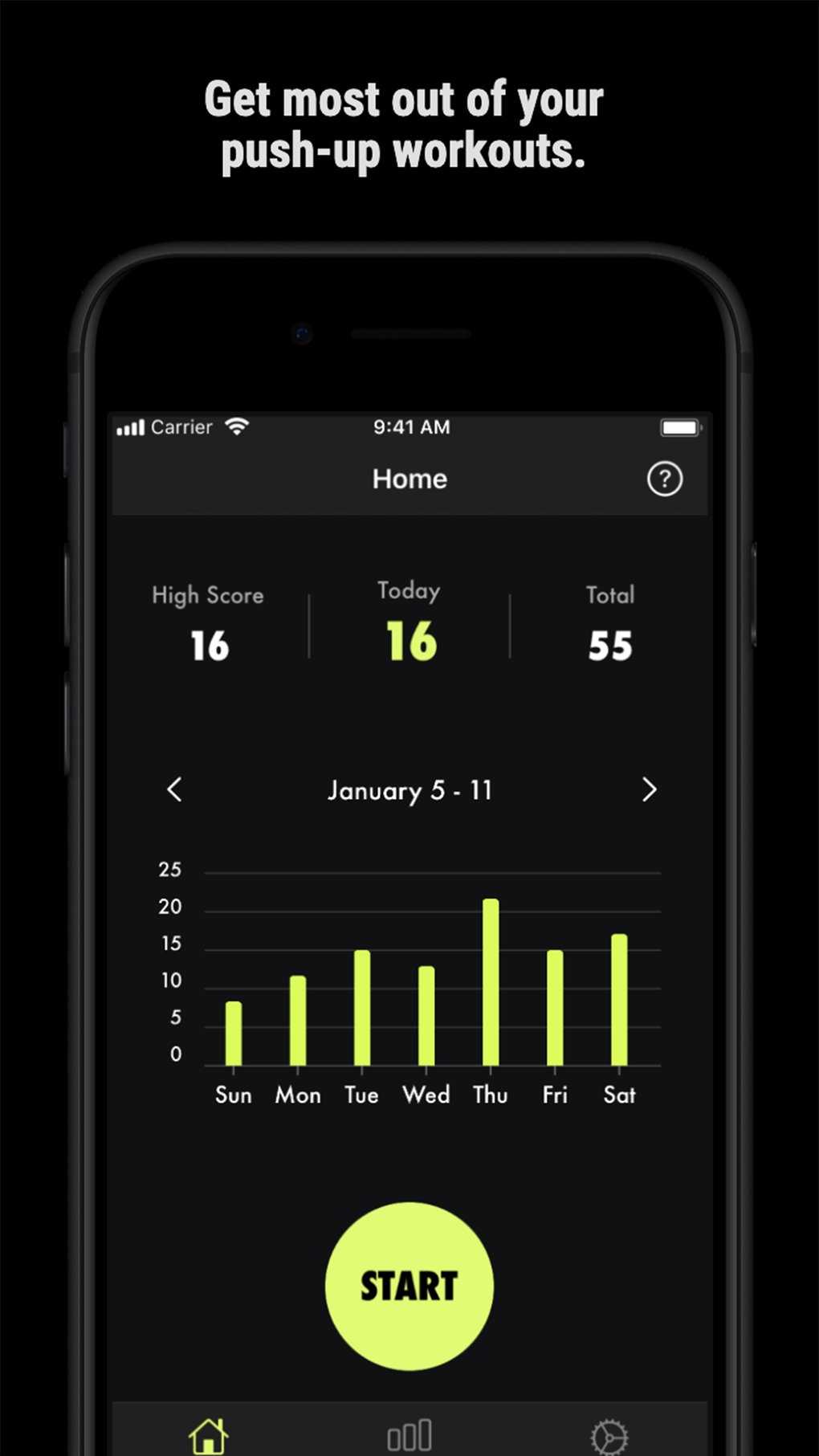 My Push Up Counter para iPhone - Descargar