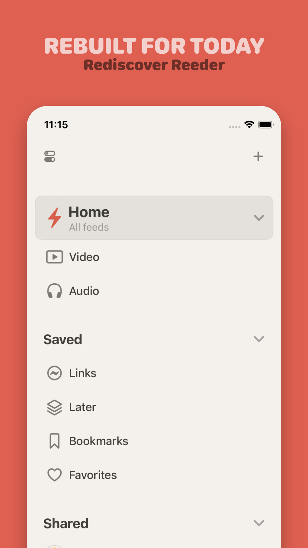Reeder. para iPhone - Descargar