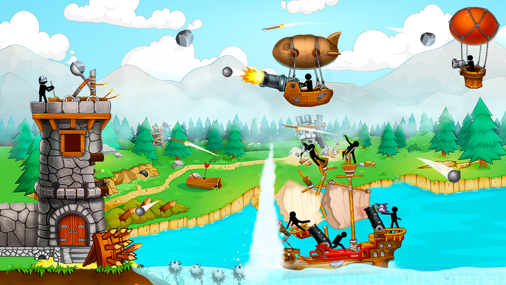 iPhone için The Catapult: stick man game - İndir