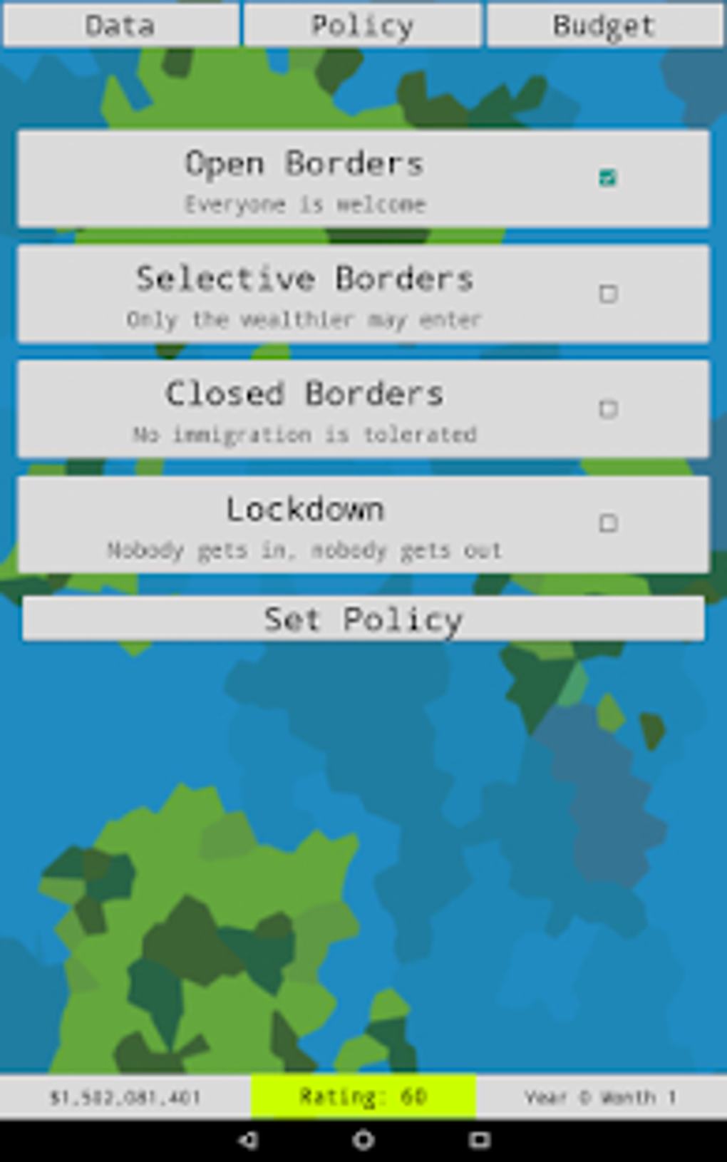 RandomNation - Politics Government Simulation APK for Android - Download