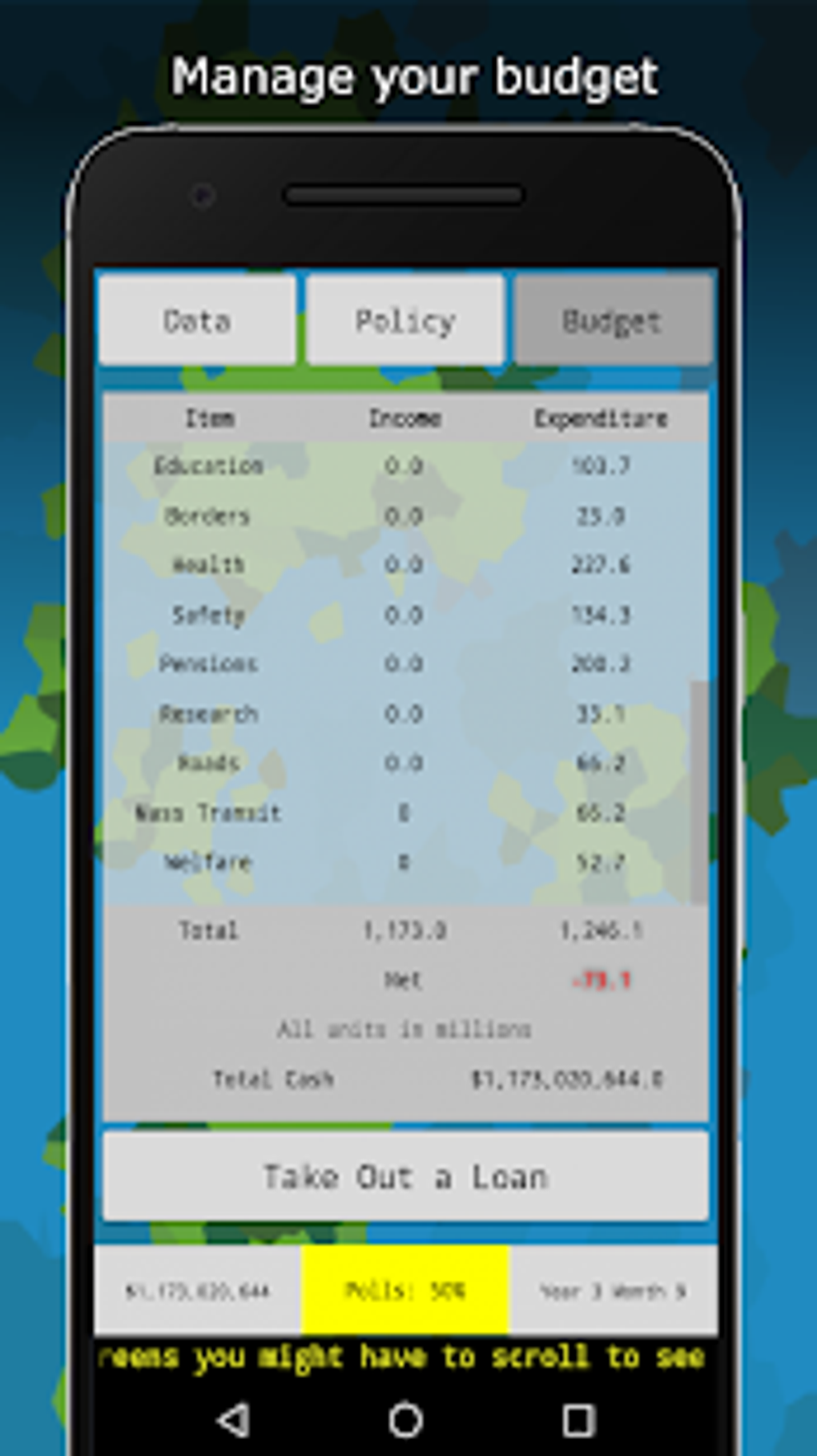 RandomNation - Politics Government Simulation APK for Android - Download