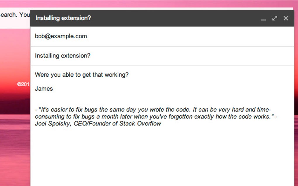 Random Signature Quotes for Gmail™ para Google Chrome - Extensão Download