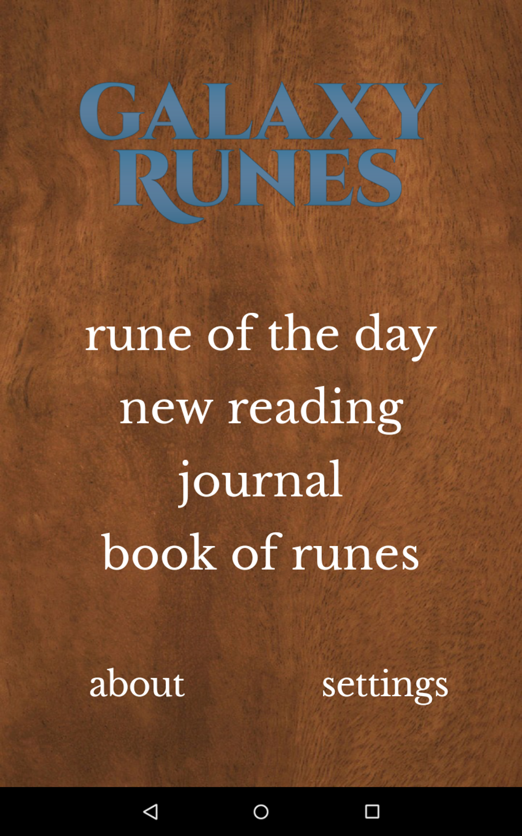 Galaxy Runes for Android - Download