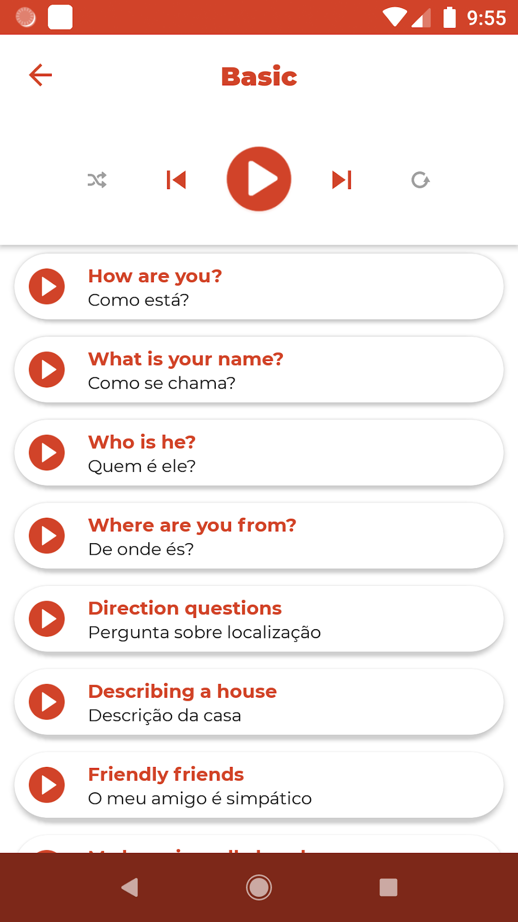 Learn Portuguese - Listening and Speaking for Android - Download