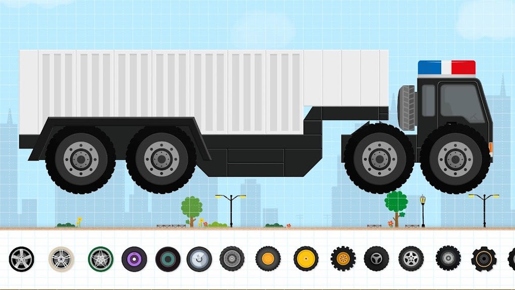 Brick Car 2 Game for Kids: Build Truck Tank Bus para Android - Descargar