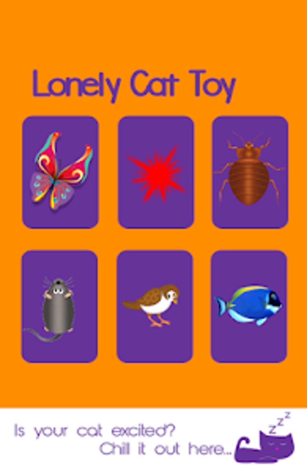 Lonely Cat Toy - For Cat Alone for Android - Download