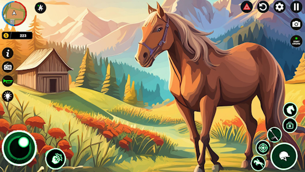 Virtual Wild Horse Farm Life for Android - Download