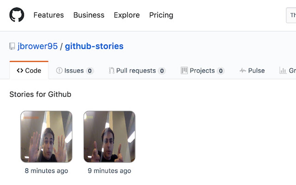 Github Stories Google Chrome 용 - 확장 프로그램 다운로드