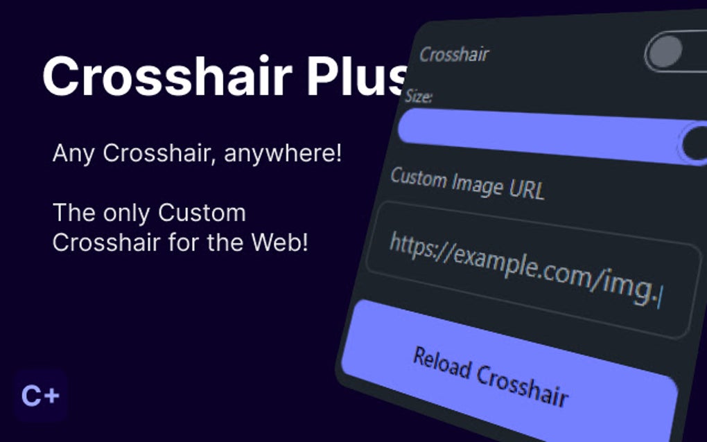 Crosshair Plus pour Google Chrome - Extension Télécharger