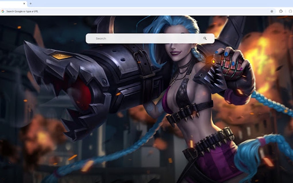 Jinx Wallpaper Google Chrome 용 - 확장 프로그램 다운로드