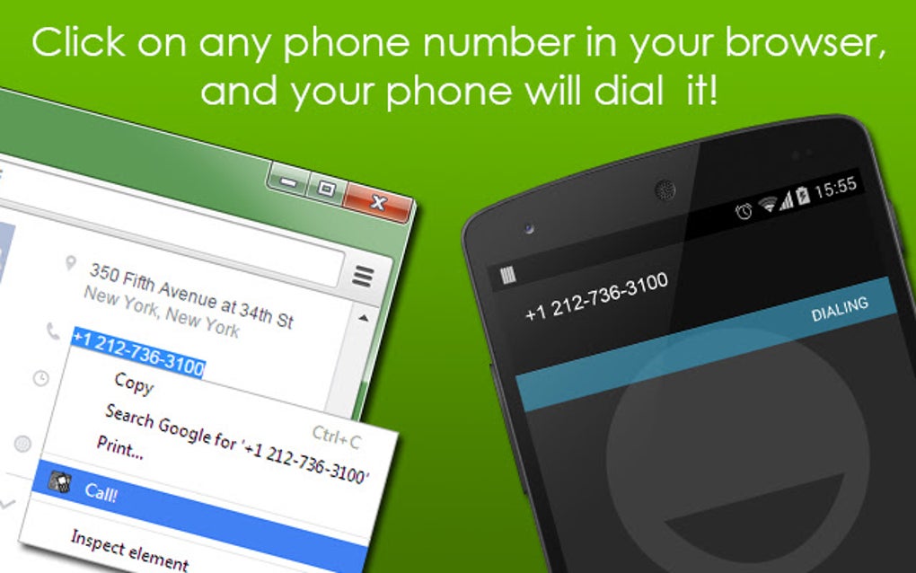 Call From Browser for Google Chrome - Extension Download