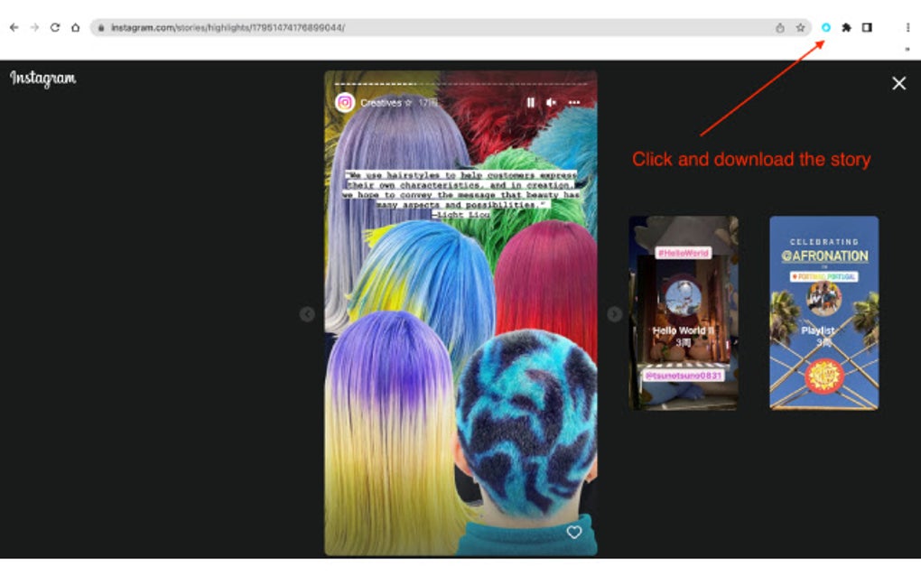 Story Saver para Google Chrome - Extensión Descargar