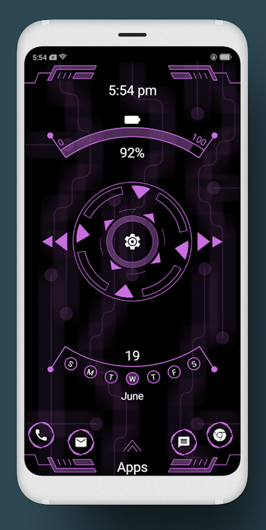 Hi-tech next generation launcher APK pour Android - Télécharger