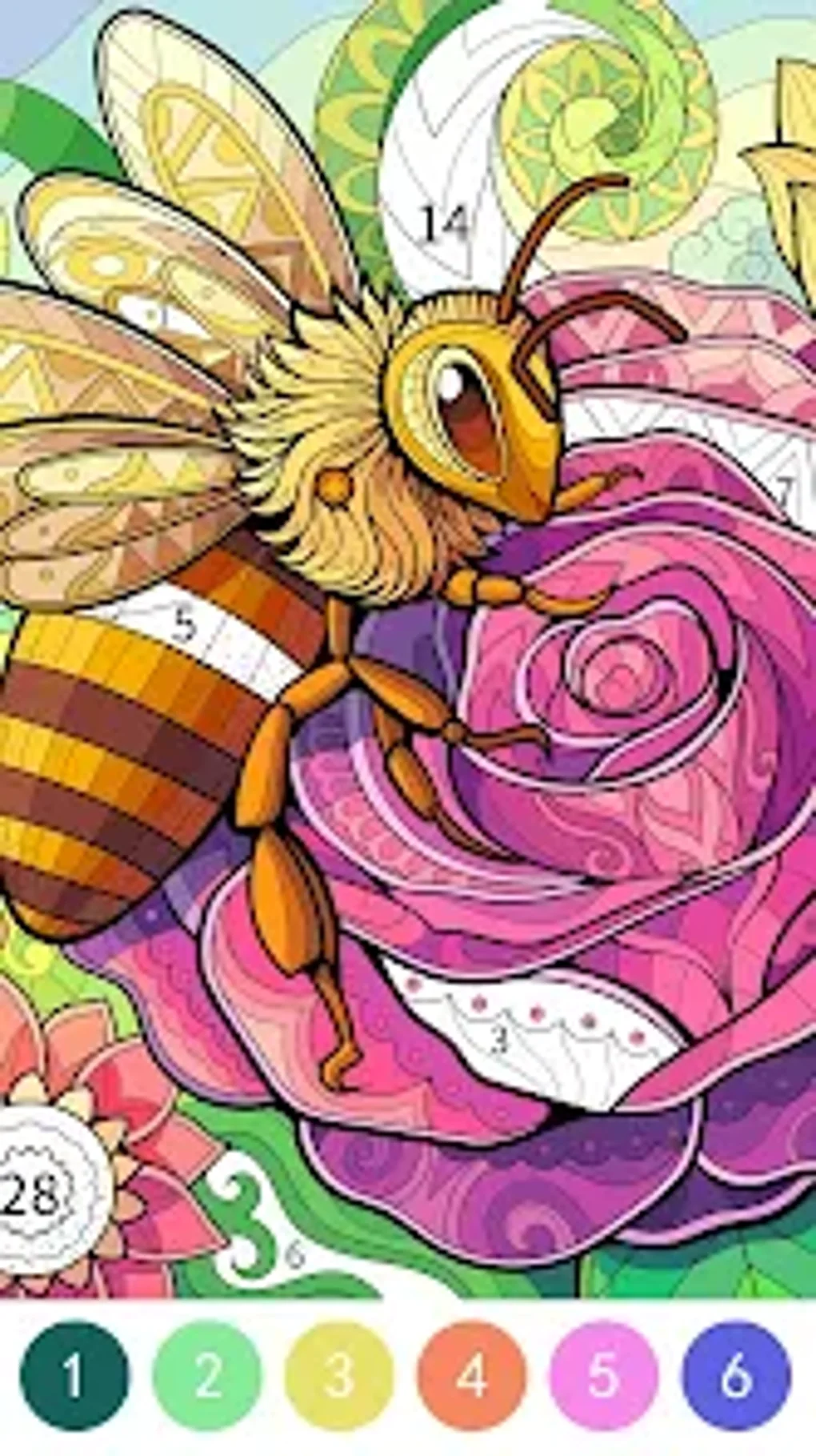 Tangle Color by Number Book for Android - Download