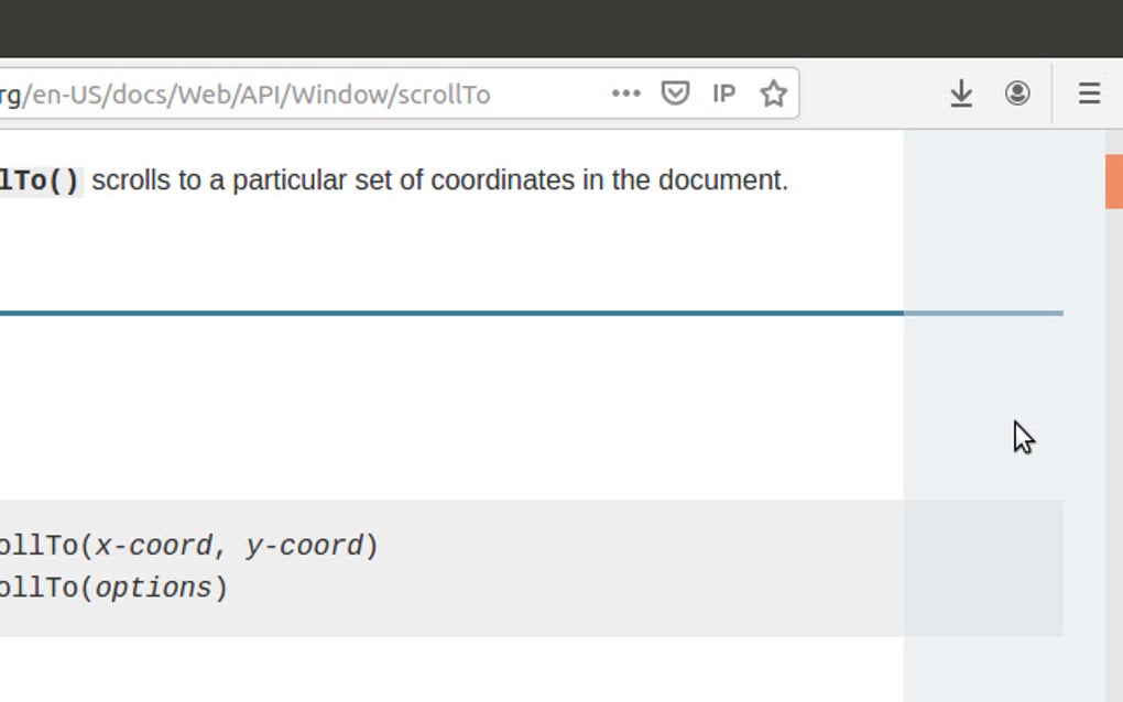 Scroll to top bar Google Chrome için - Eklenti İndir