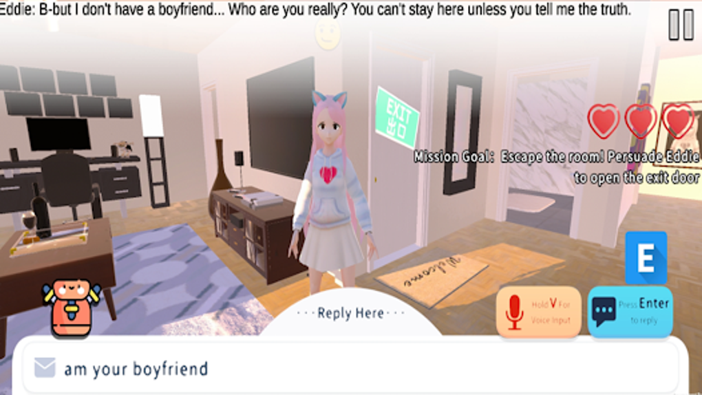 Yandere Ai Virtual Girlfriend pour Android - Télécharger