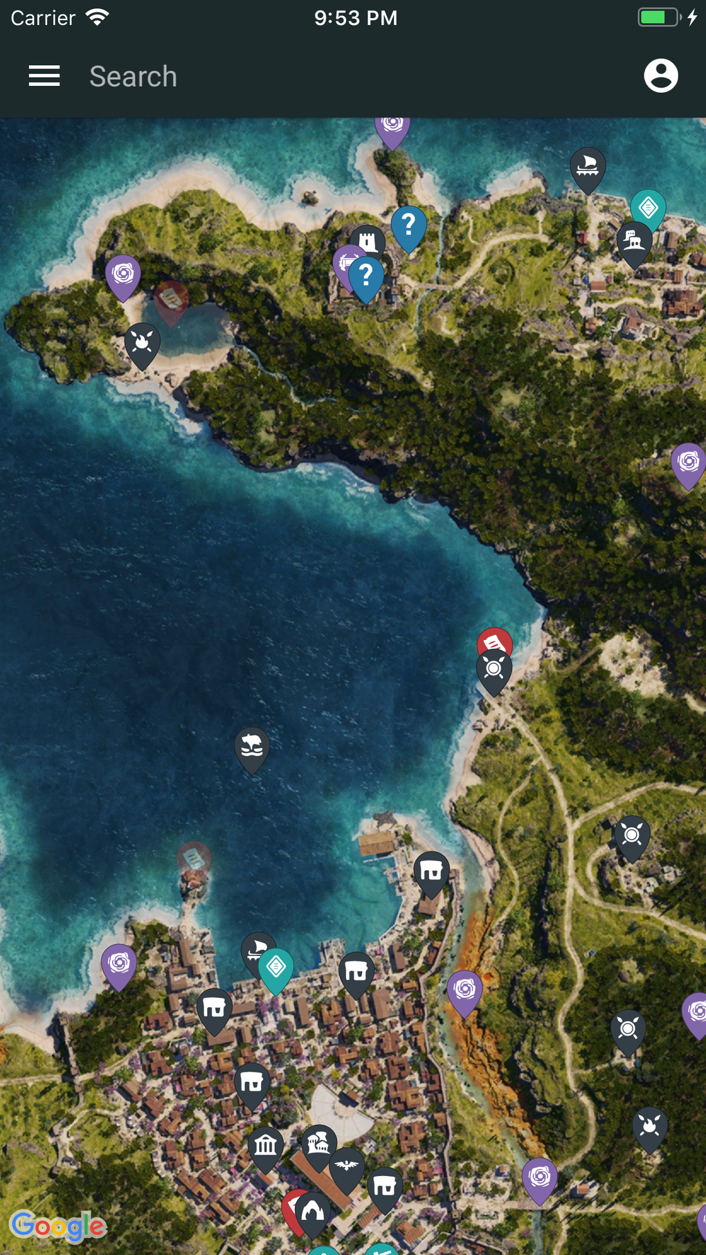 Unofficial Map For AC Odyssey For IPhone Unofficial Map For AC Odyssey For IPhone