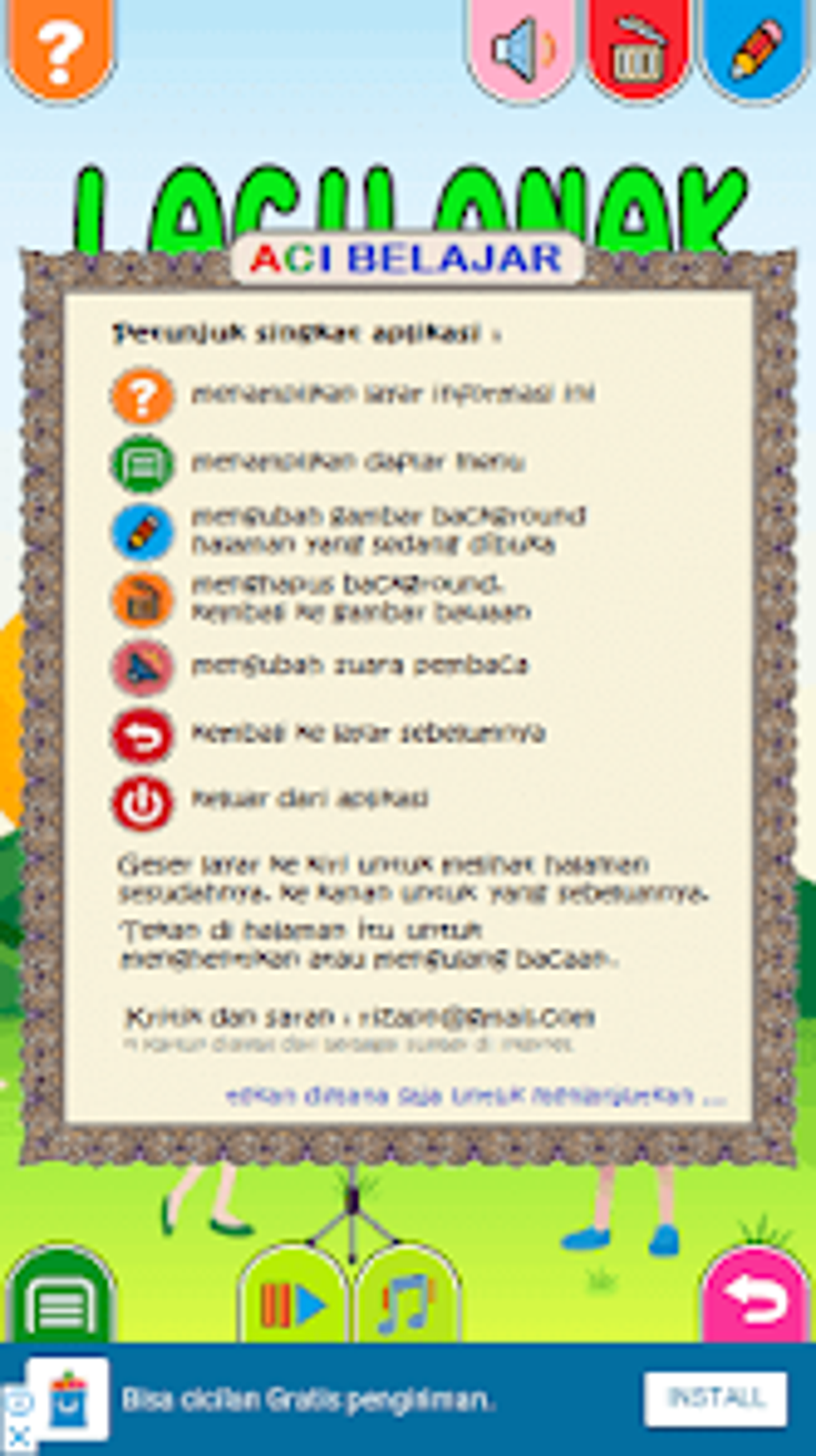 Lagu Anak Indonesia para Android - Descargar