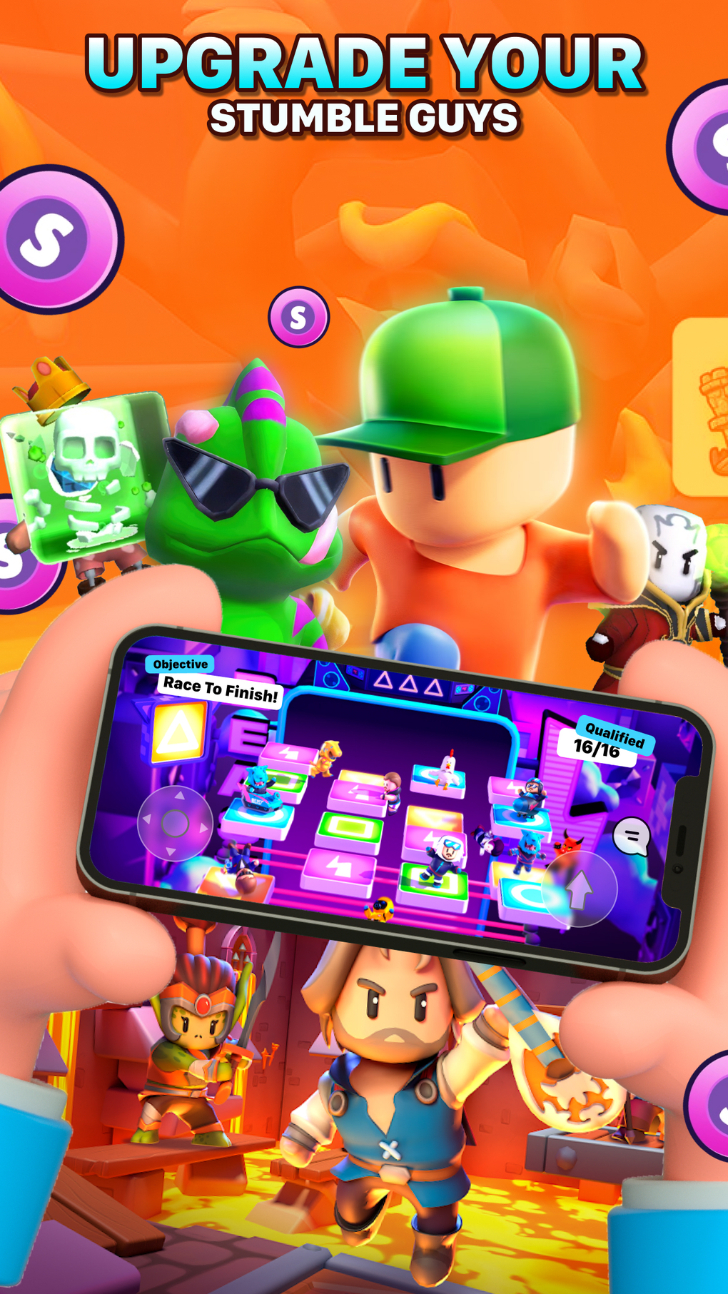Mods Codes for Stumble Guys para iPhone - Descargar