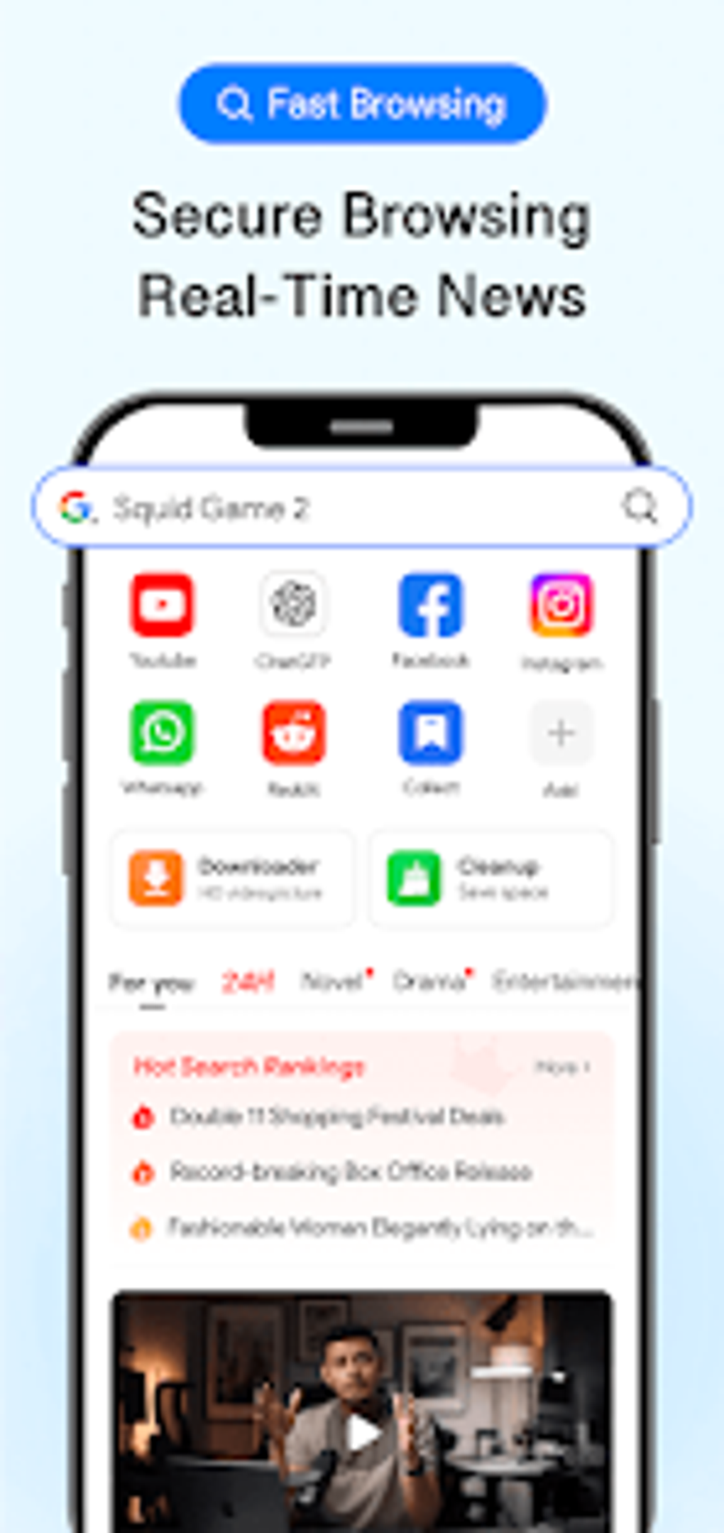 AI Browser - Security Fast สำหรับ Android - ดาวน์โหลด