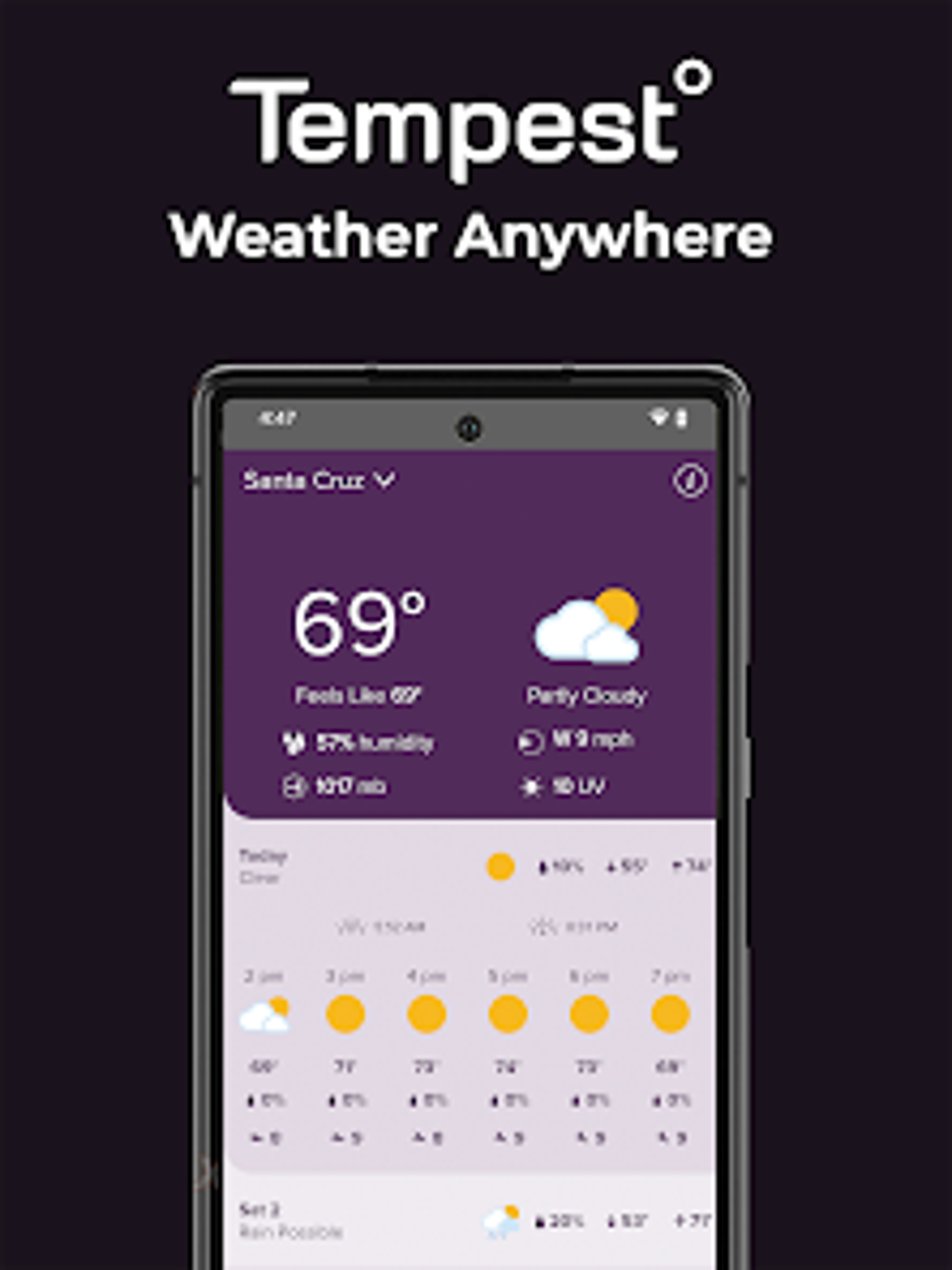 Tempest Weather for Android - Download