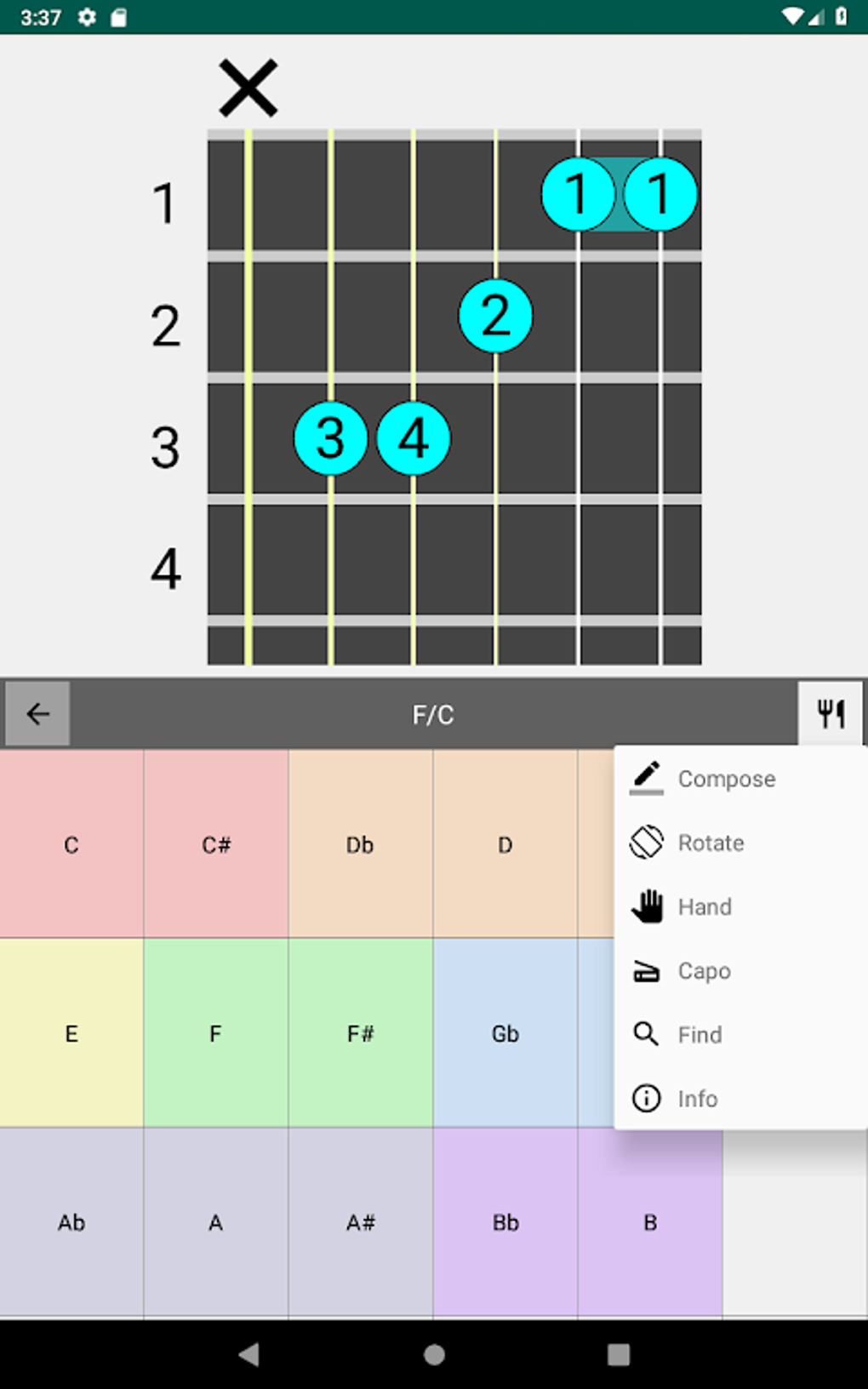 Chorditor - Chord editor APK for Android - Download