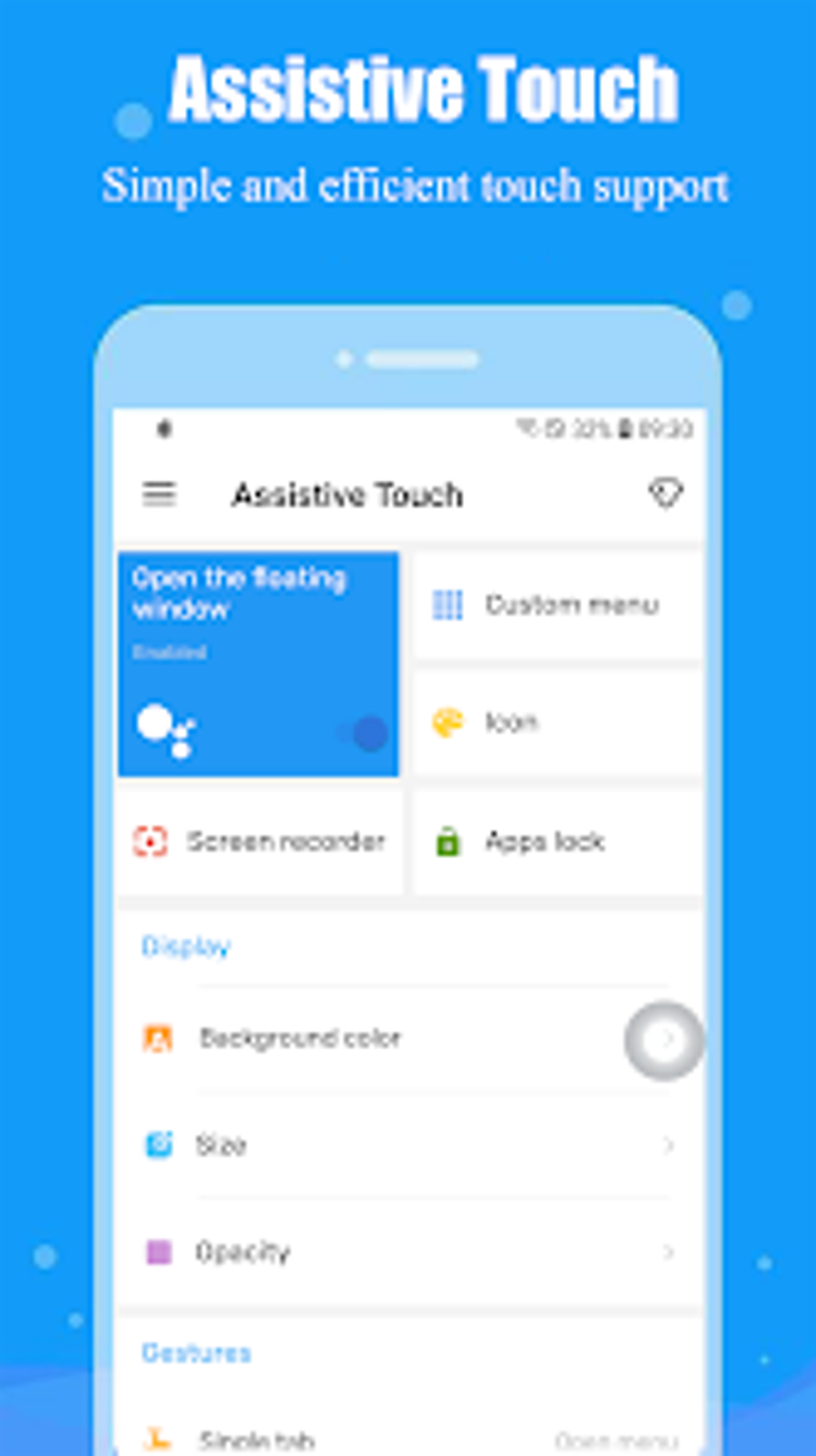Assistive Touch Easy Tools para Android - Descargar
