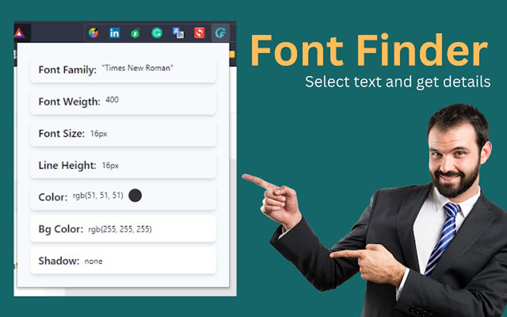 Font Finder for Google Chrome - Extension Download