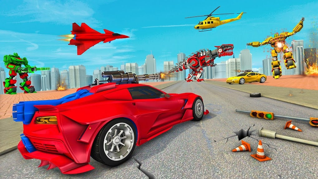 Dino Robot: Car Transform Game APK para Android - Download