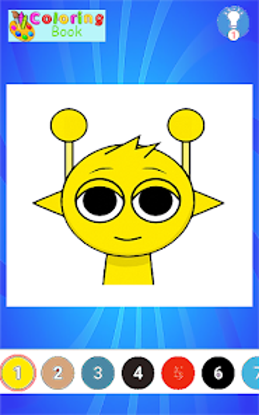 Android 용 Sprunki: Anime Coloring Fun - 다운로드