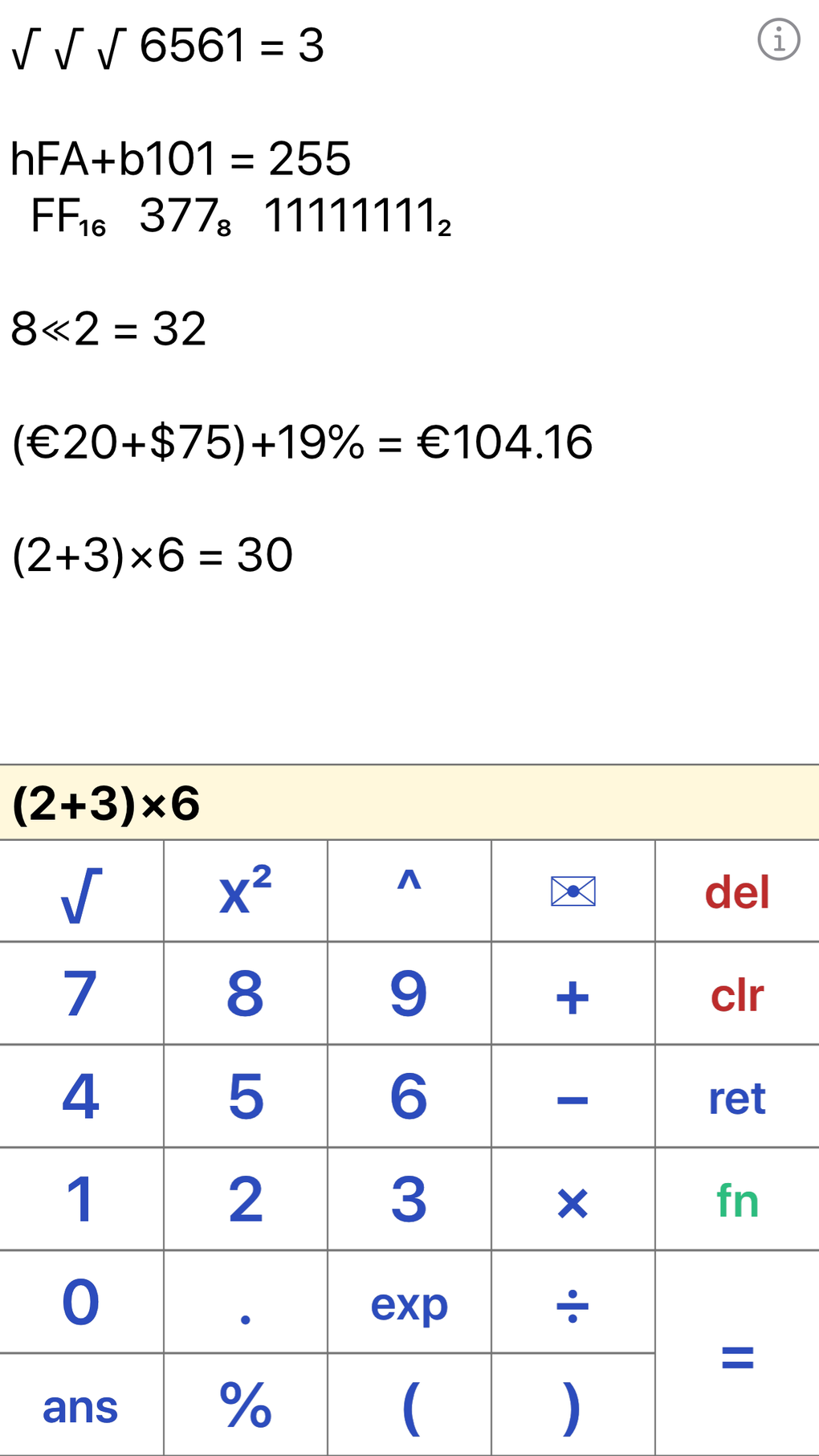Calc per iPhone - Download