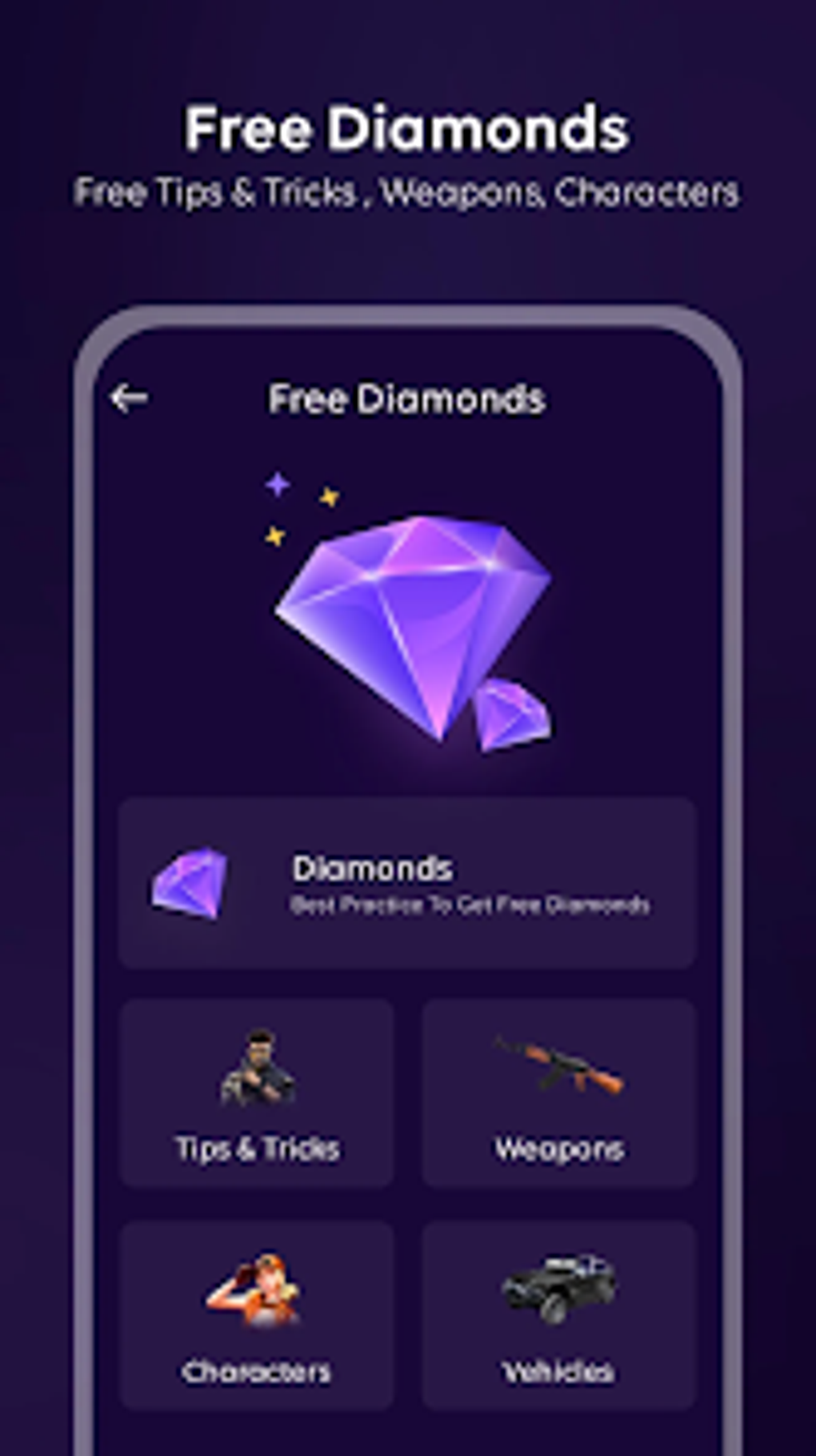 Daily Diamond FFF FF Skin Tips für Android - Download
