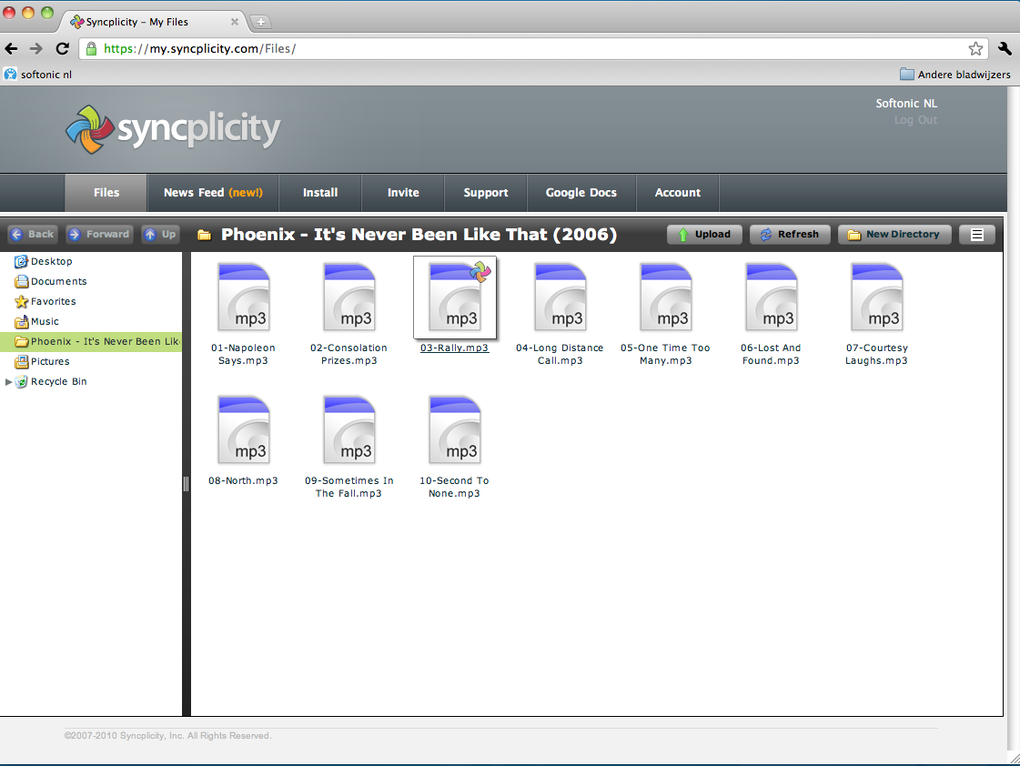 Syncplicity voor Mac - Download