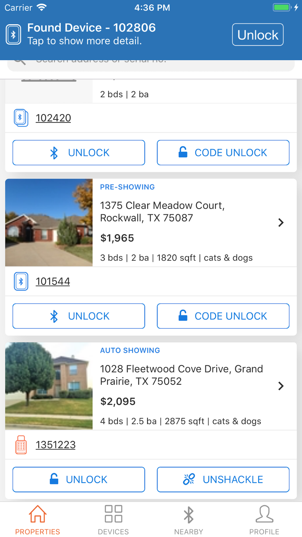 Rently Tour Manager for iPhone - Download